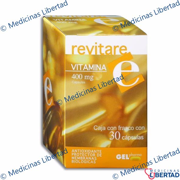 REVITARE E Capsulas c/30 | Medicinas Libertad